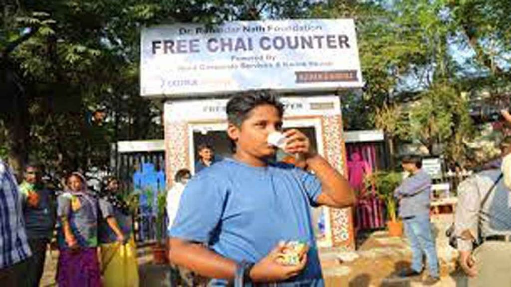 ‘Free Chai Counter’ Launched in Hyderabad