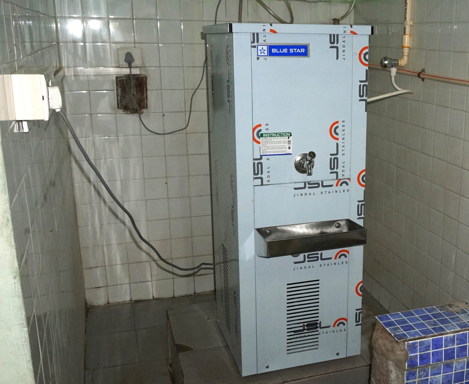 “Clean & Hygienic Drinking Water Filters with Refrigeration”set up at a ...