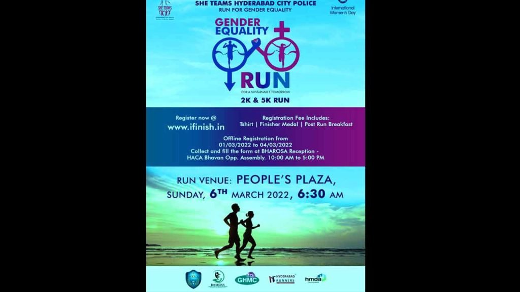 Hyderabad Police to conduct ‘Gender Equality Run’ on March 8