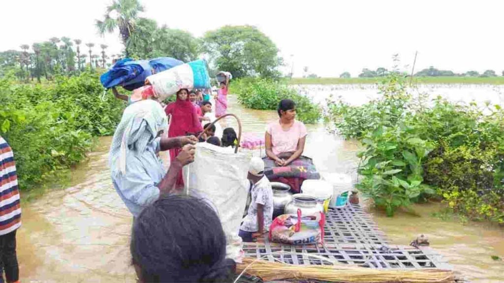 Heavy Floods Hit Kunavaram of Chittoor