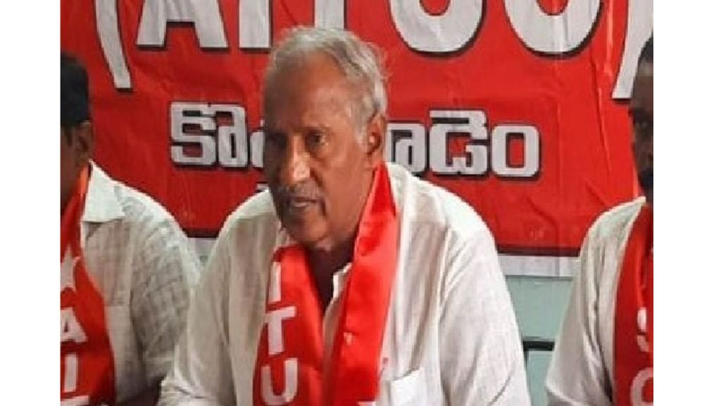 CPI leader Sambasiva Rao slams Rajagopal