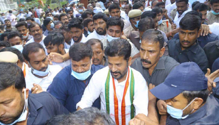 Revanth Reddy, other Congress leaders put under house arrest