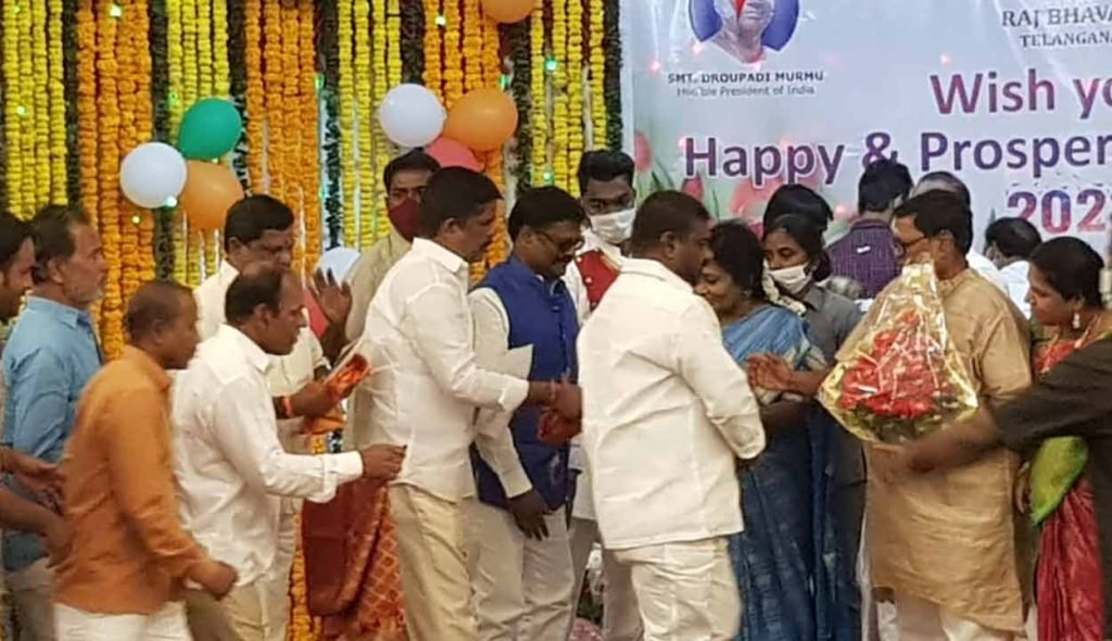 Telangana Officials Dumma to Governor’s Praja Darbar