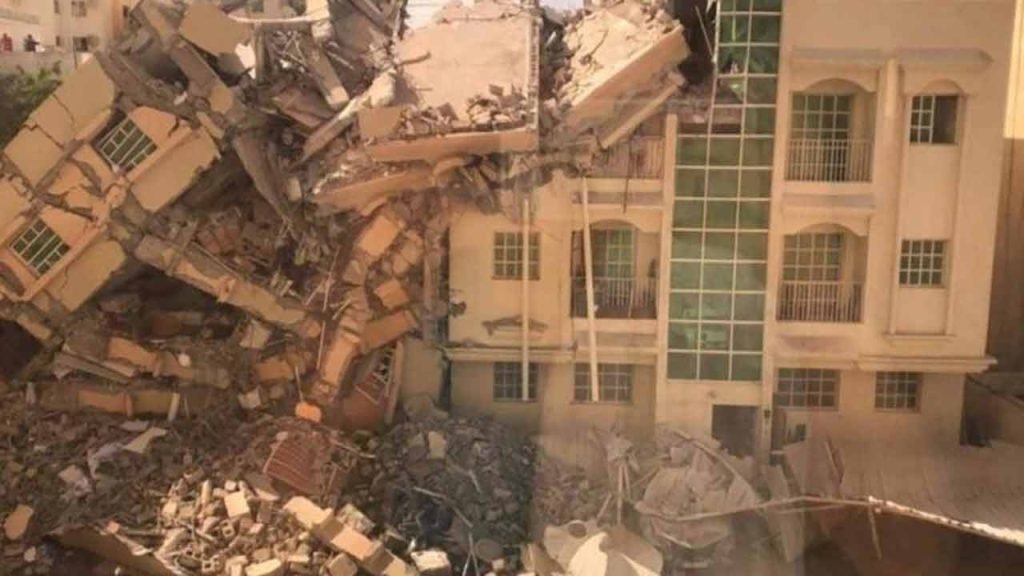 One Dead, Seven Rescued In The Central Doha Building Collapse