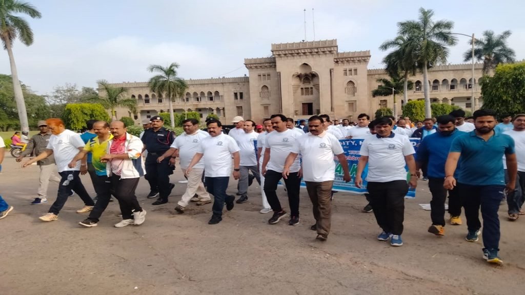 106th Foundation Day Celebrations Kicks off with a 2K Walk at OU