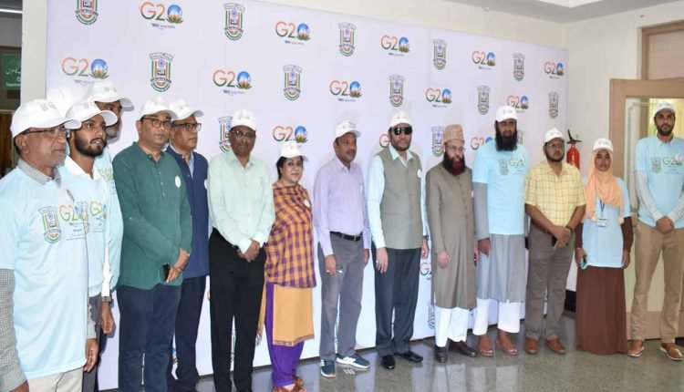 G20 Selfie Point inaugurated at MANUU