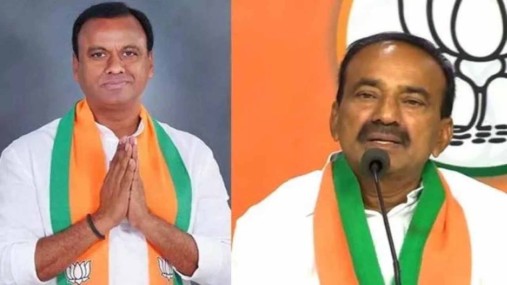 Eatala And Rajagopal Reddy To Meet Nadda And Amit Shah Tomorrow