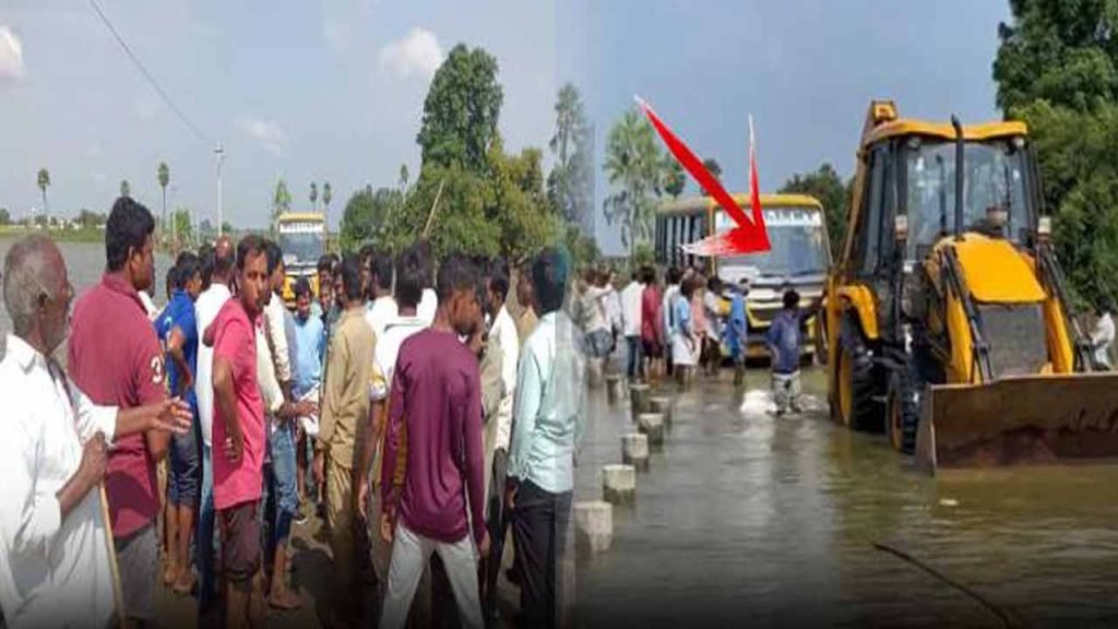 School Bus Falls Down From Bridge: Students Are Safe