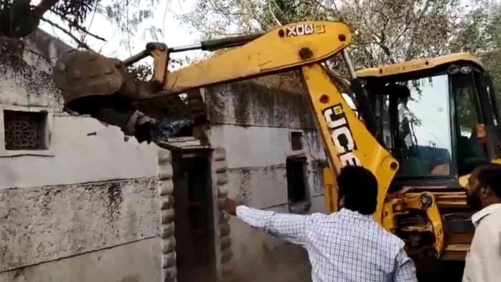 Demolition Of Poor Families Houses In Musheerabad: Tense Atmosphere