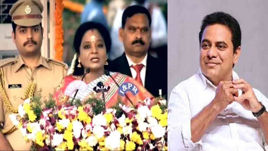 Governor Speech Saying 10 Years Of Dictatorial Rule Of KCR And His ...