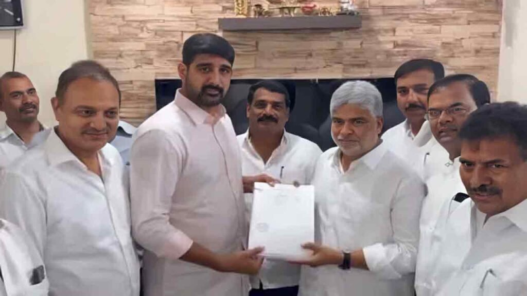 BRS MLAs Met Speaker: Demand Disqualification Of Danam Nagender