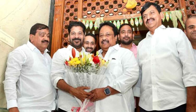 Jithender Reddy Joins Congress: Appointed As Advisor