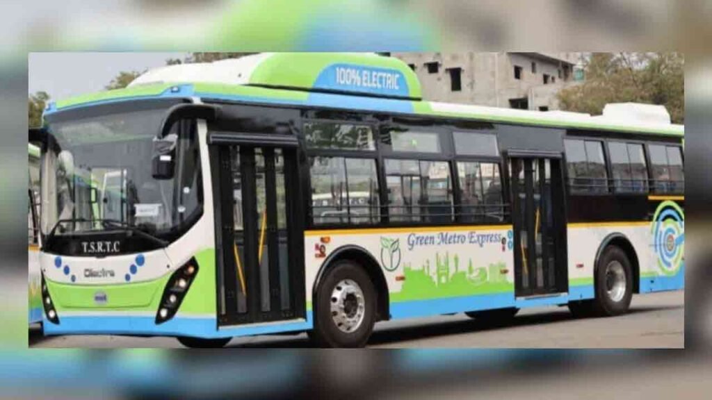 Non-AC Electric Metro Buses On Three Routes In Hyderabad