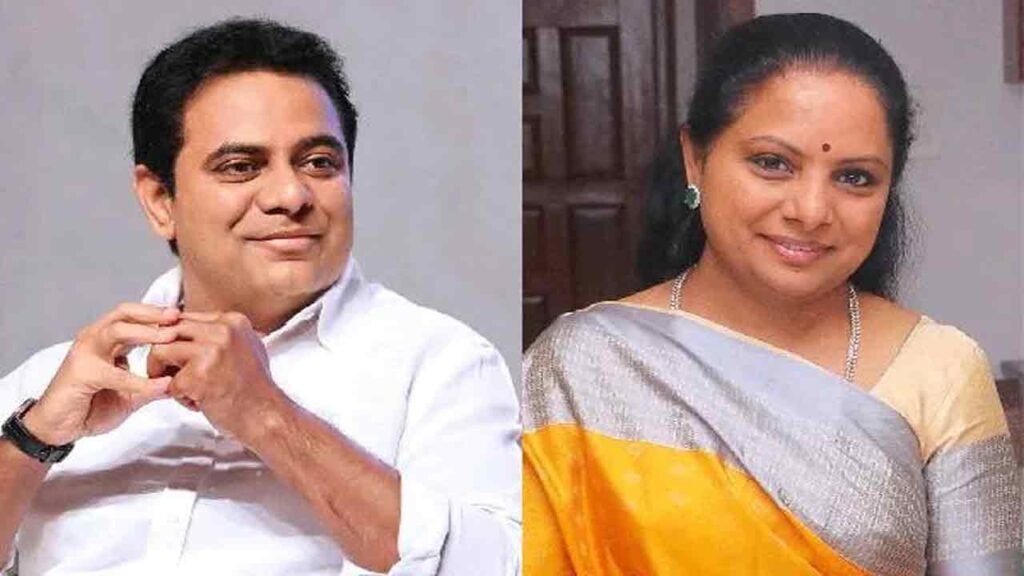 KTR To Meet Sister Kavitha in Delhi Tomorrow
