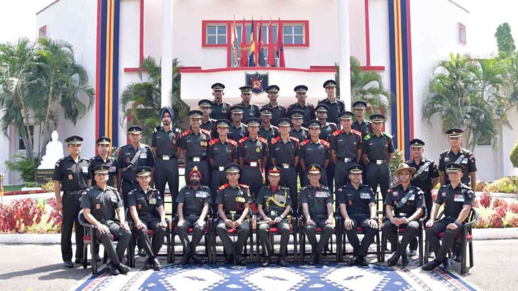 Award distribution ceremony of TES-43 Course conducted at MCEME