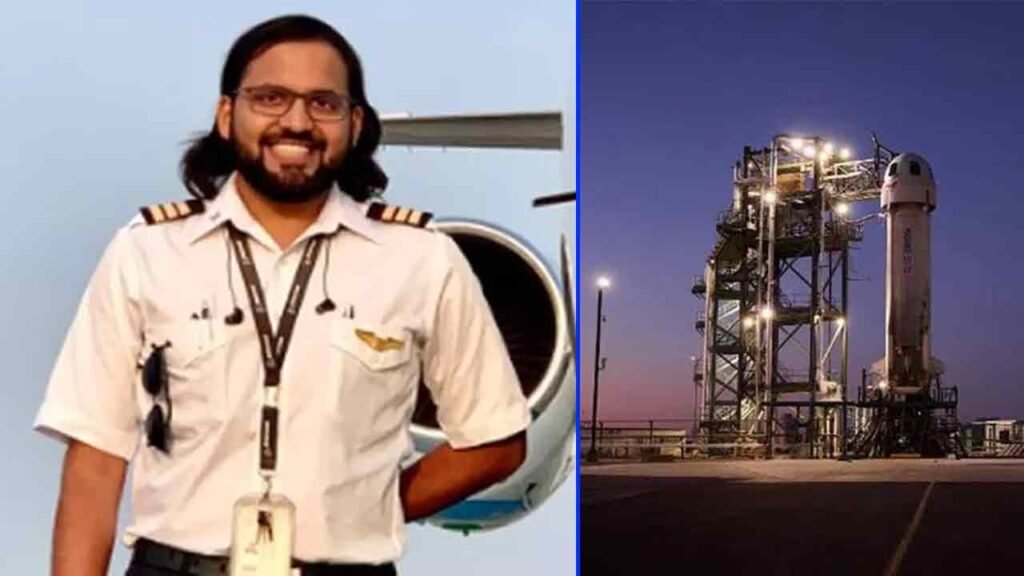 Indian Pilot Set For Blue Origin Space Tour On May 19