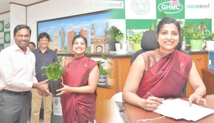 Amrapali Kata, IAS Assumed Office As The New Commissioner Of GHMC