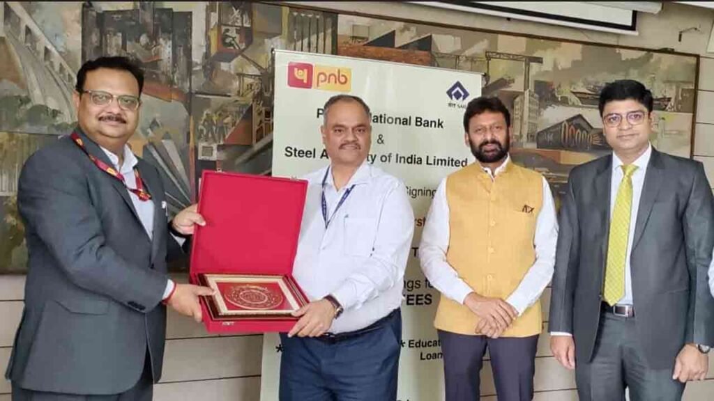 PNB Signs MoU With SAIL