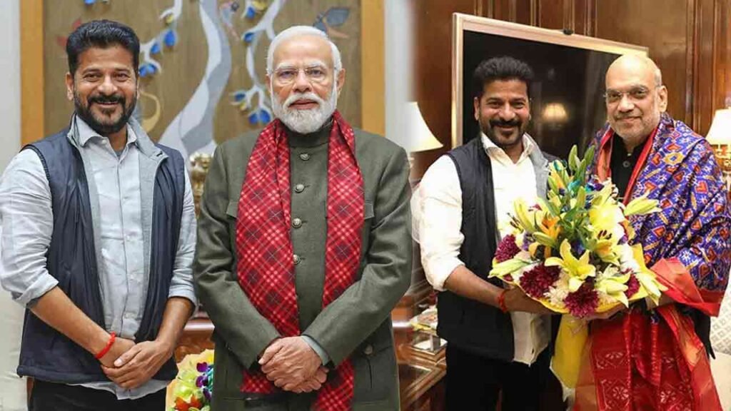 Revanth Met With PM Modi And Discussed Many Problems Of The State