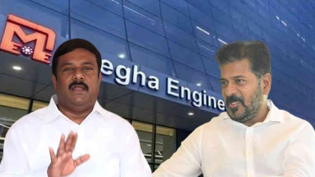 Maheshwar Reddy Accuses CM Revanth of Robbing Megha Krishna Reddy’s Company