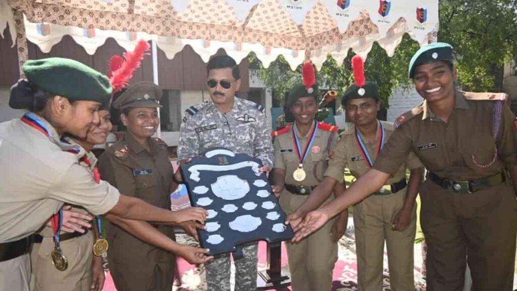 NCC Dte AP&Telangana stood first in All India Thal Sena Girls ...