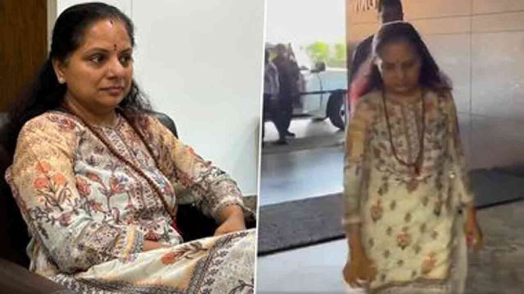 MLC Kavitha admitted to hospital for tests