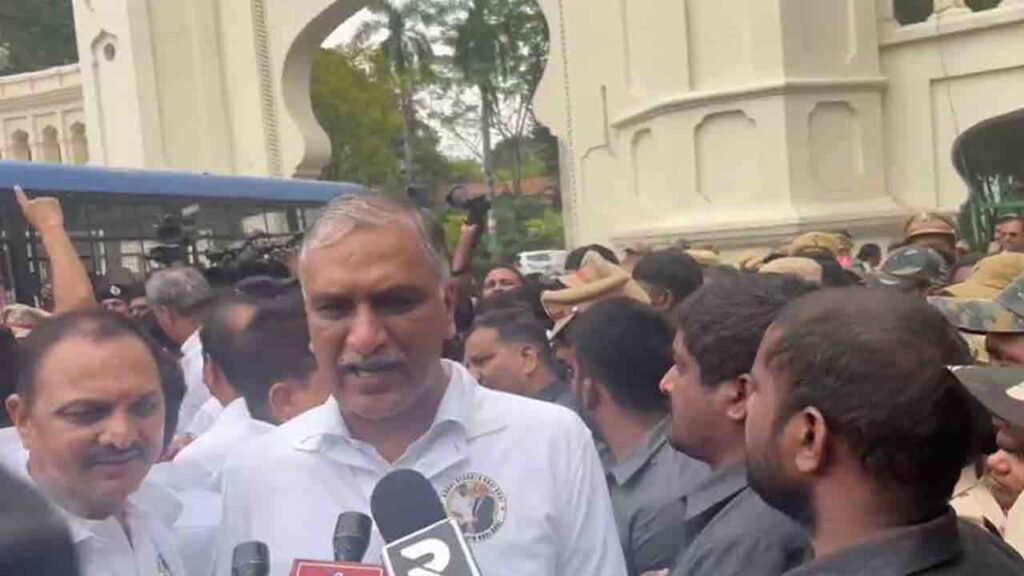 Its Shame That Hopes Of The People Were Waterdown: Harish Rao