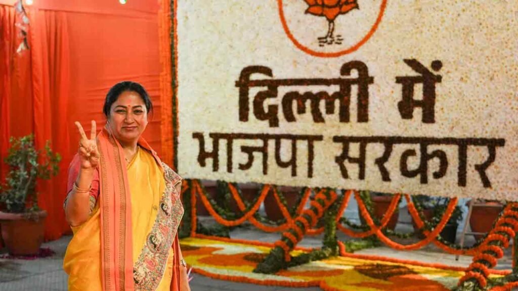 Rekha Gupta Sworn In As Delhi Chief Minister