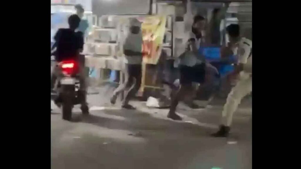 City Police Baton Charge People Celebrating India’s Champions Trophy ...