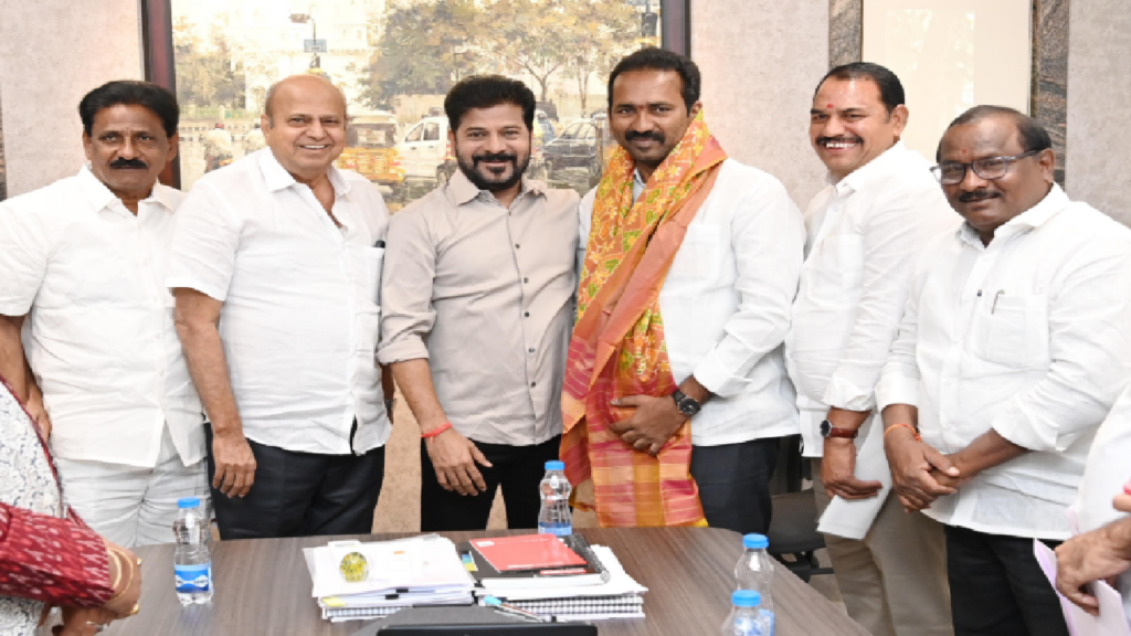 WATCH: Newly Elected MLC Sripal Reddy Meets CM Revanth Reddy