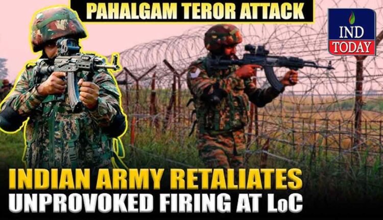 Pak Troops Resort To Unprovoked Firing On LoC: Indian Army Retaliates