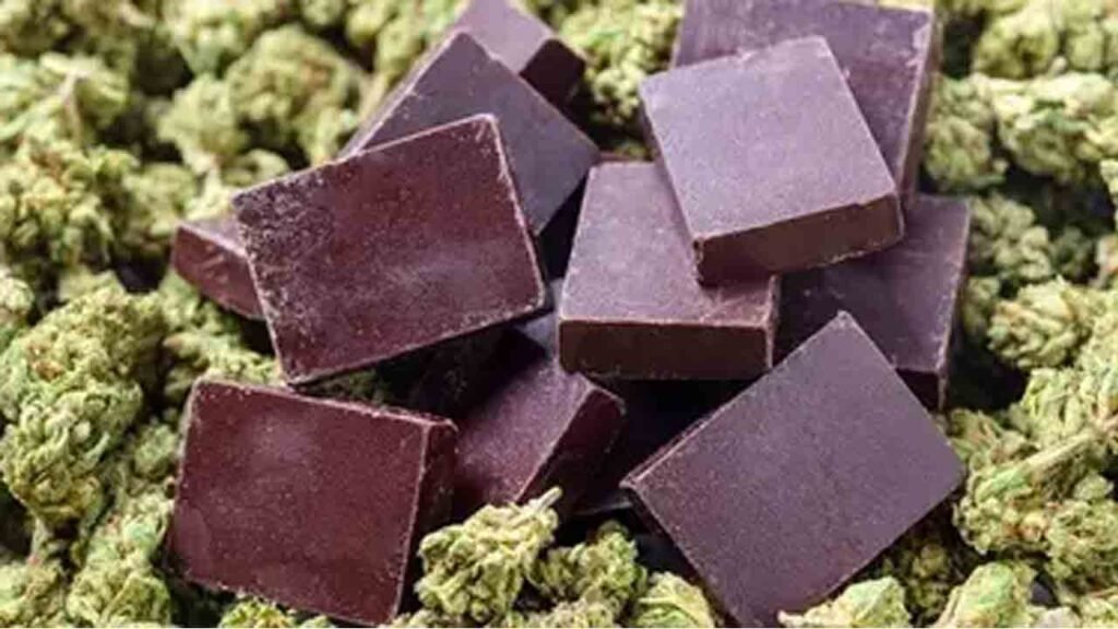 Marijuana Chocolates Sold At A Grocery Store In Mudigonda