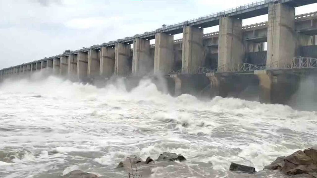 Jurala Project Sees Continued Flood Discharge as 12 Gates Lifted Amid ...