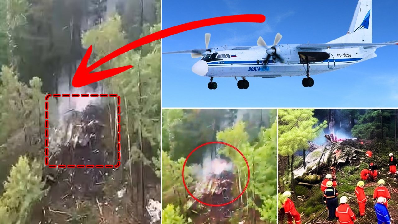 Missing Russian Plane Crashed: 49 People Died