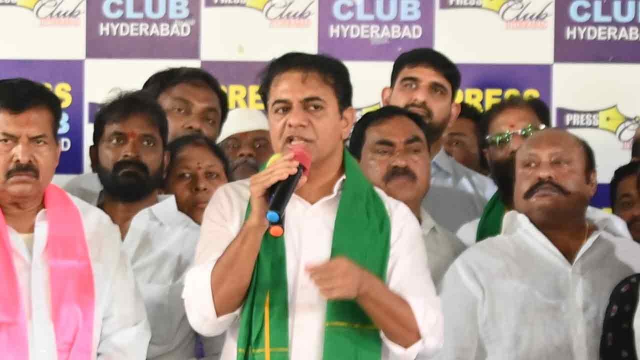 Revanth Reddy is good at making a fuss but not at having a discussion – KTR
