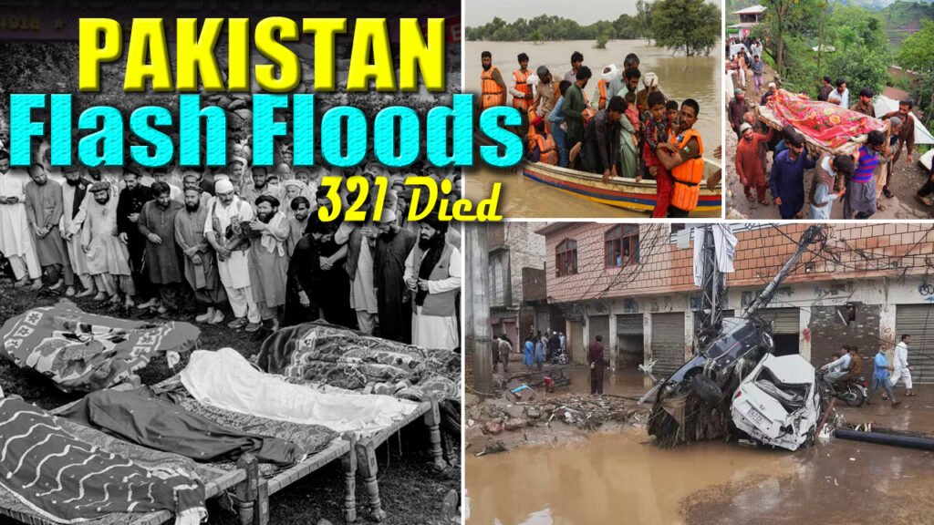 Flash Floods In Pakistan: 321 People Died In 48 Hours