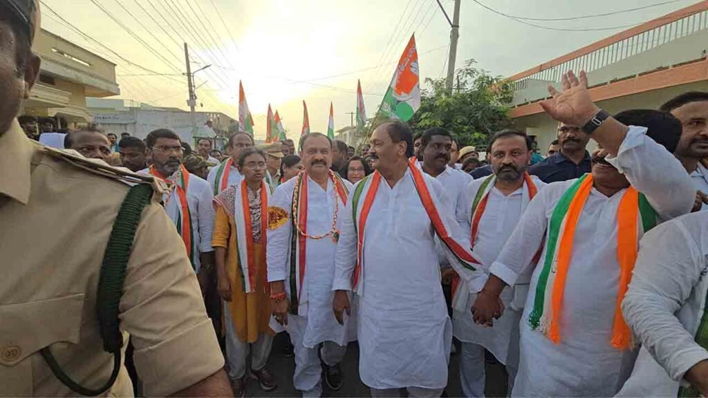 Shabbir Ali Joins Congress Janahita Padayatra, Launches Welfare ...
