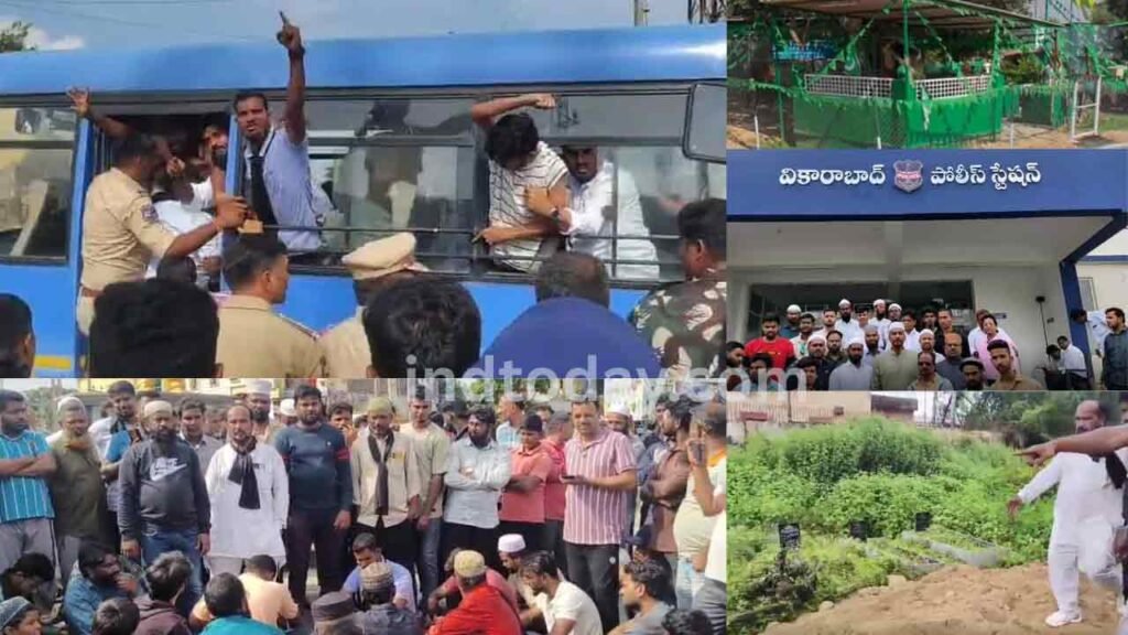 Kodangal Dargah, Graveyard Demolition Sparks Protests; Several Detained