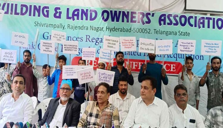 Land Owners Oppose Mir Alam Tank Park Projects, Suggest Zoo Integration