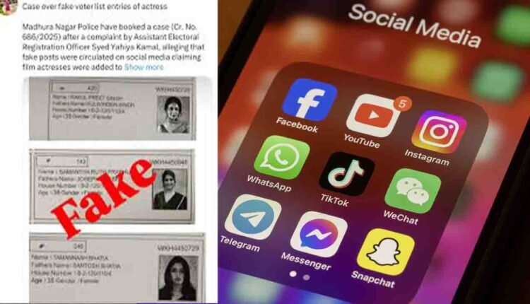 Jubilee Hills Bye Elections: Case Filed Over Fake Electoral Roll Info ...