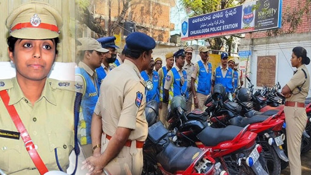 DCP Rakshitha Krishna Murthy Inspects Chilkalguda Police