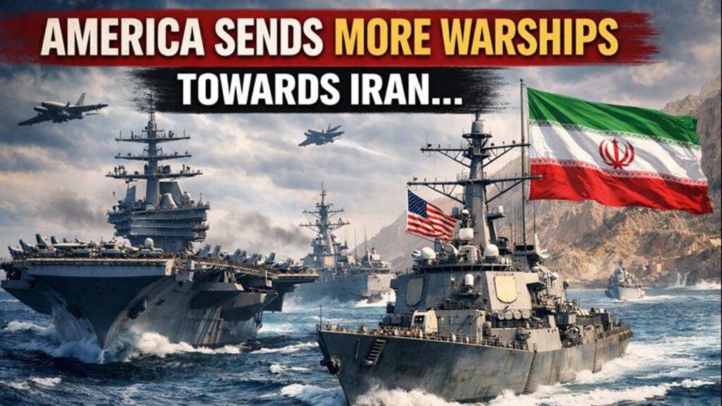 America Sends Another Group Of Warships Towards Iran