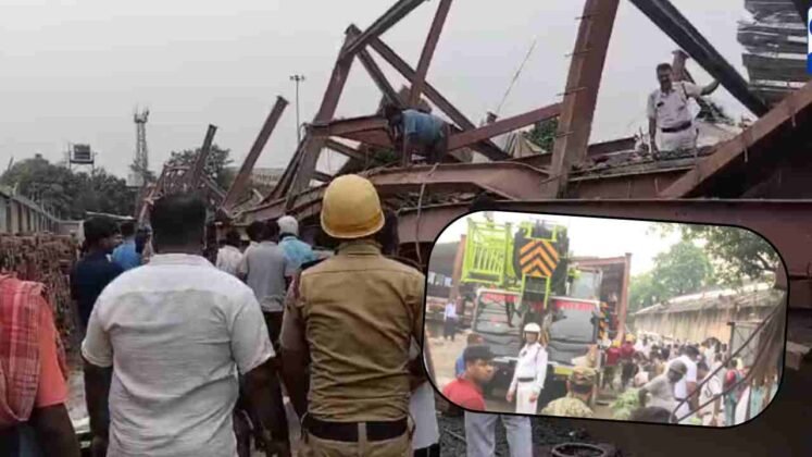 Warehouse Under Construction Collapse, Dozens Of Workers Trapped Under ...